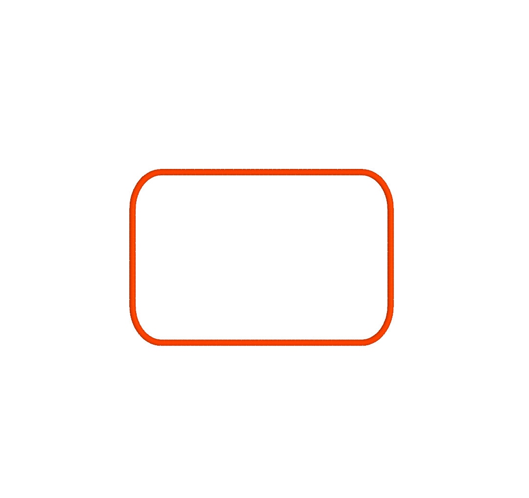 Applique Rectangle Embroidery Design, Rectangle Embroidery Design 15 ...