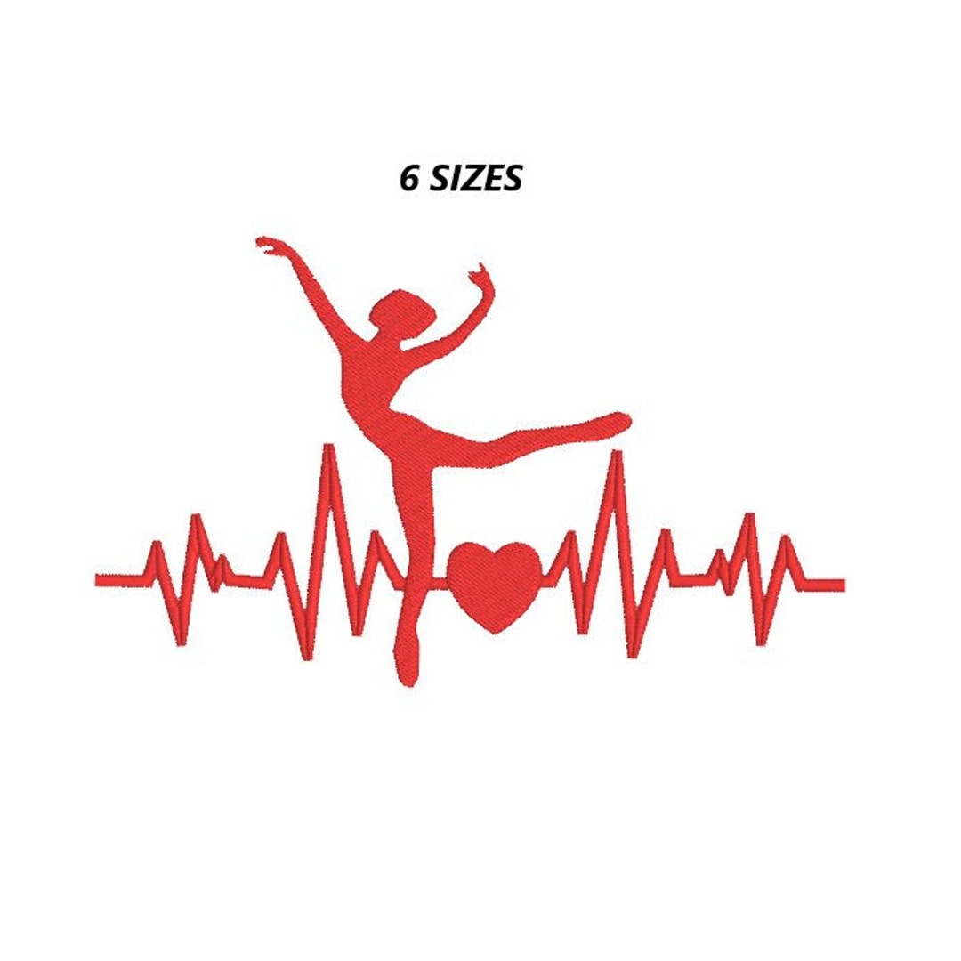 Heartbeat Classical Dance Embroidery Design, Classical Dance Embroidery ...