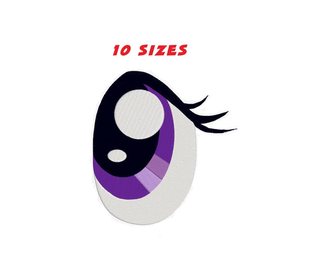 Eye Embroidery Design for Plush Toy, Eye Embroidery Design, 10 Sizes ...