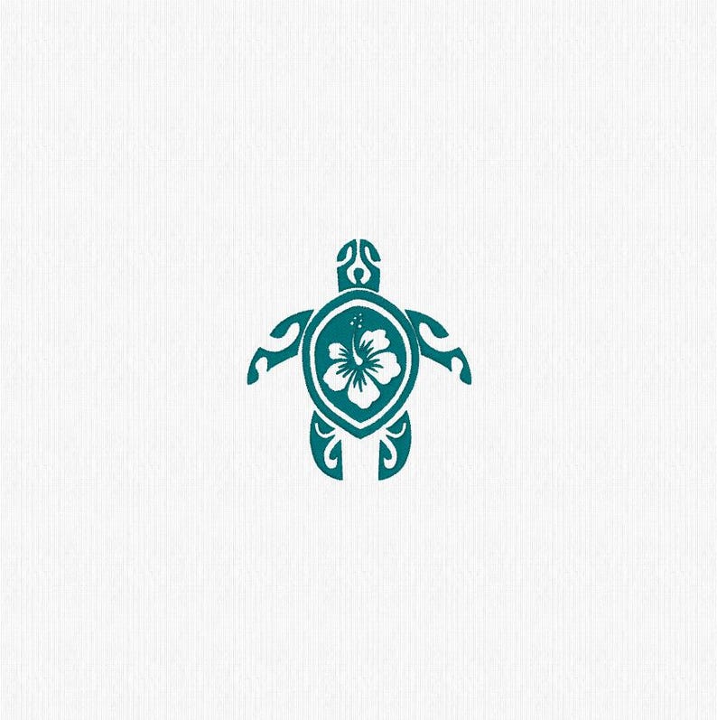 Tribal Turtle Embroidery Design, Digital Turtle Embroidery, 8 Sizes ...