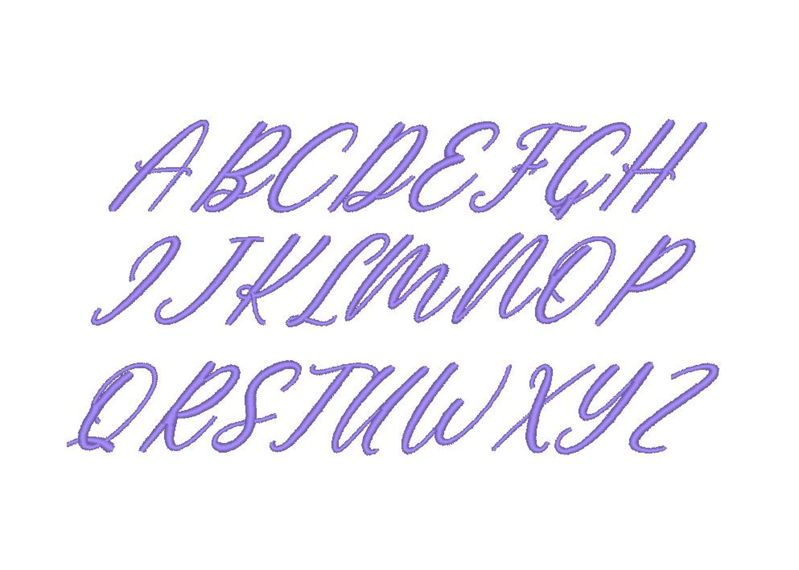 Cathalia Font Embroidery Design. Cathalia Font Embroidery Design ...
