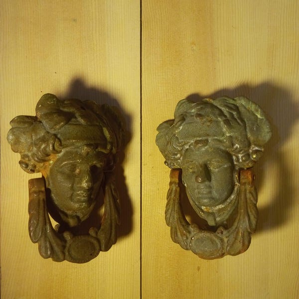 Antique Door Knocker Etsy