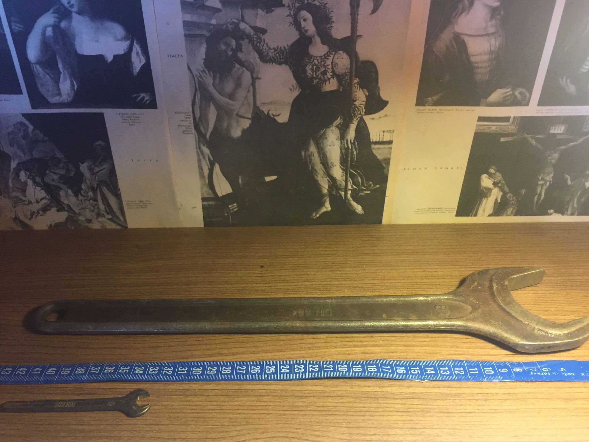 Antique Spanner Wrench Vintage Tools Circa Early to Mid - Etsy