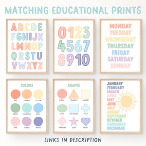 Positive Affirmations Poster | Motivational Poster | Positive Kids Wall ...