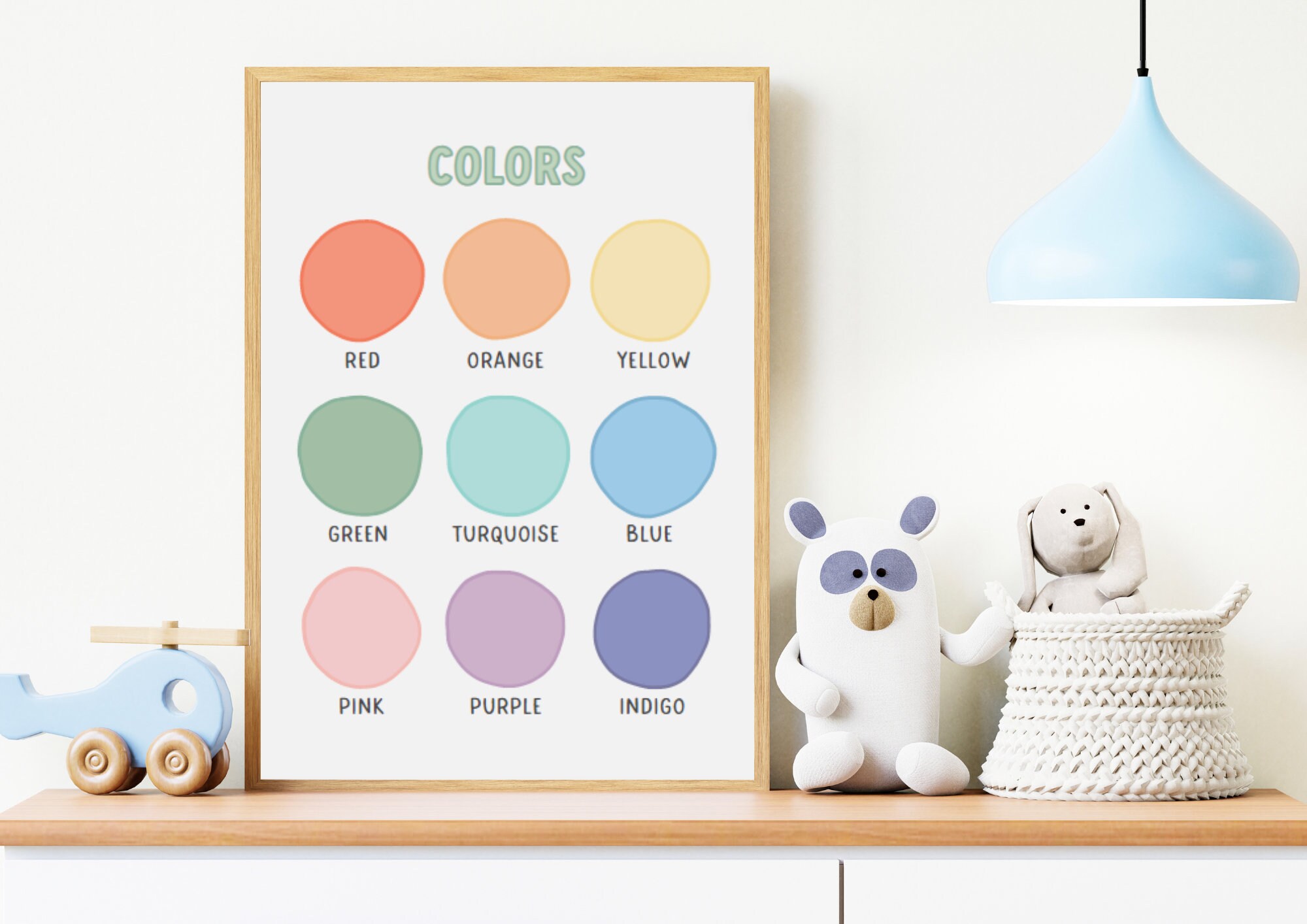 BUNDLE 6 Educational Posters Homeschool Preschool Printables ABC ...