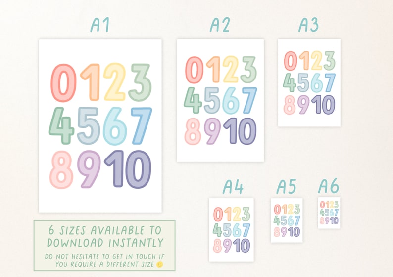 BUNDLE 6 Educational Posters | Homeschool Preschool Printables | ABC ...