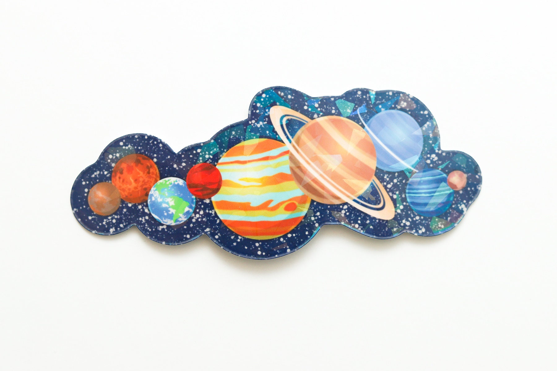 Planets Sticker Solar System Sticker Space Sticker - Etsy