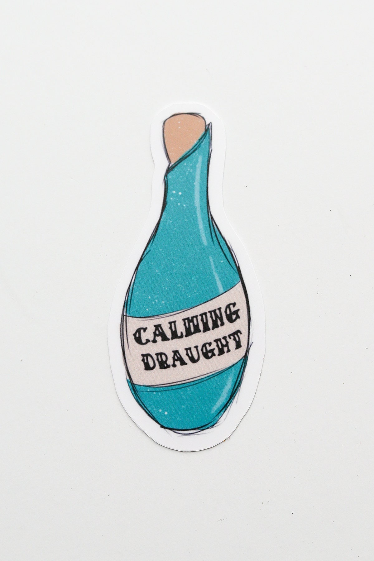 Calming Draught Potion Sticker Potion Sticker Magic - Etsy