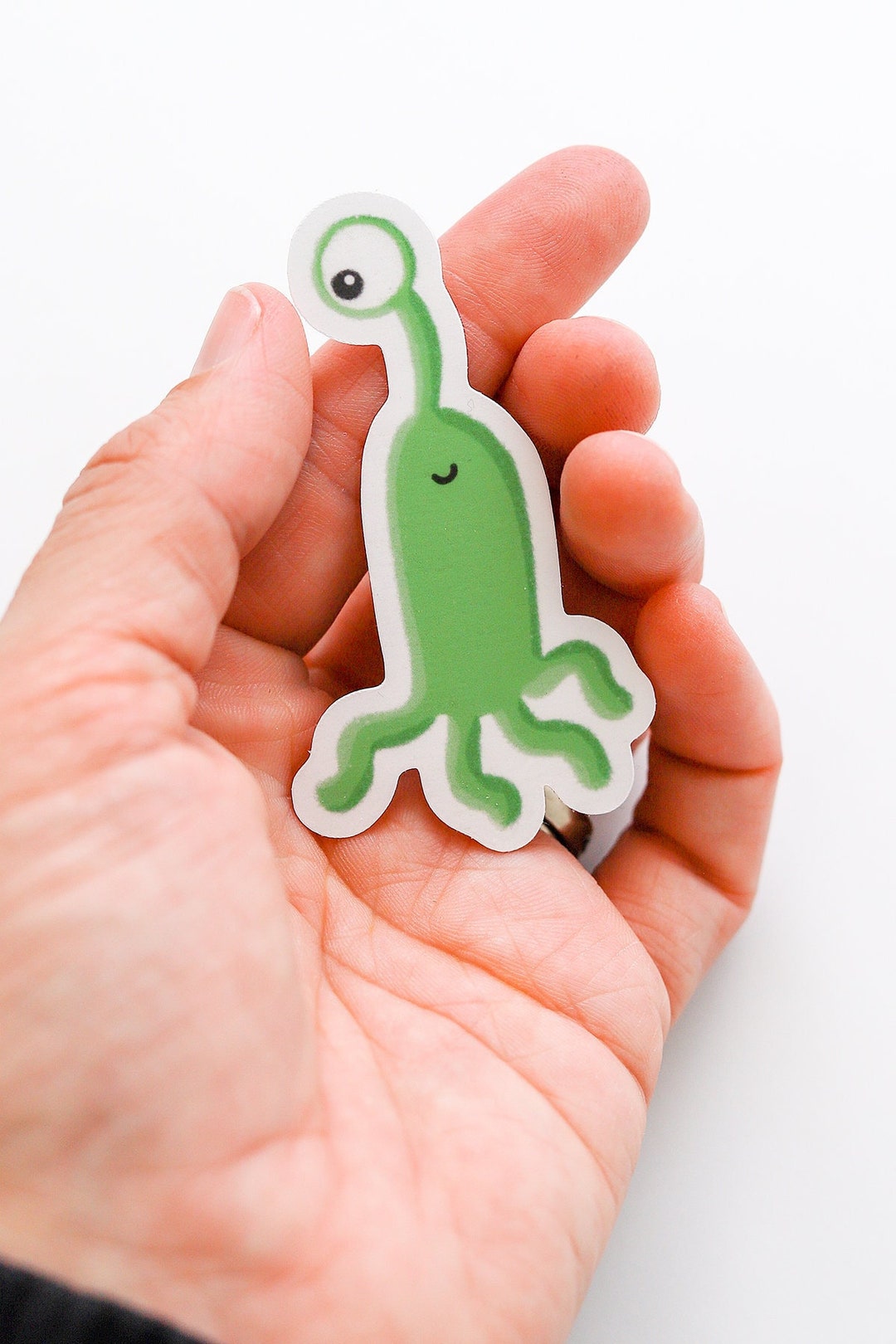 Little Alien Sticker Waterproof Sticker Laminated Sticker Alien Sticker ...