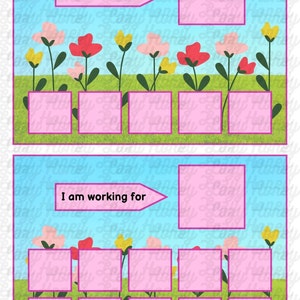 Flowers Bundle Token Charts First Then 84 PECS 24 Tokens Schedule Board ...