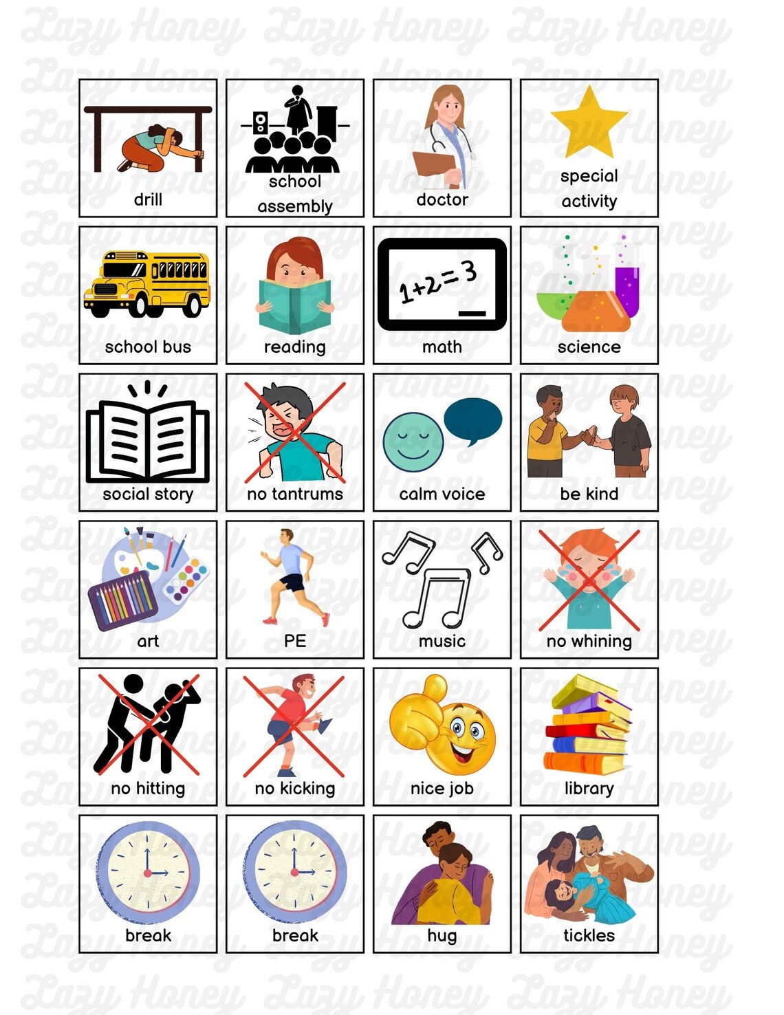 Halloween Bundle Token Charts First Then 84 PECS - Etsy