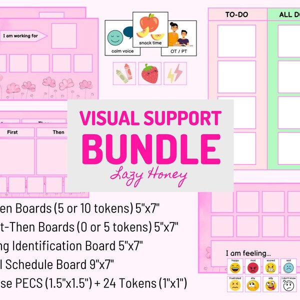 Visual Schedule Etsy