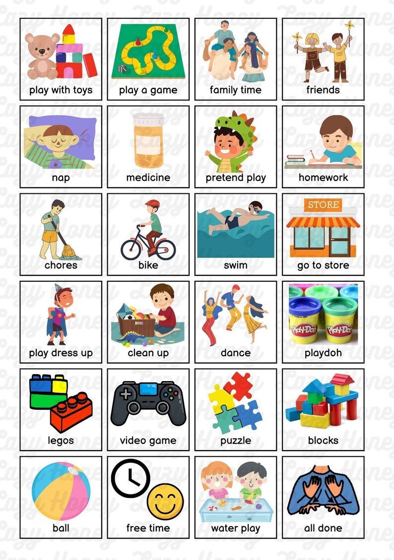 Bugs Bundle Token Charts First Then 84 PECS 24 Tokens Schedule Board ...