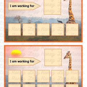 Safari Bundle Token Charts First Then 84 PECS 24 Tokens Schedule Board ...