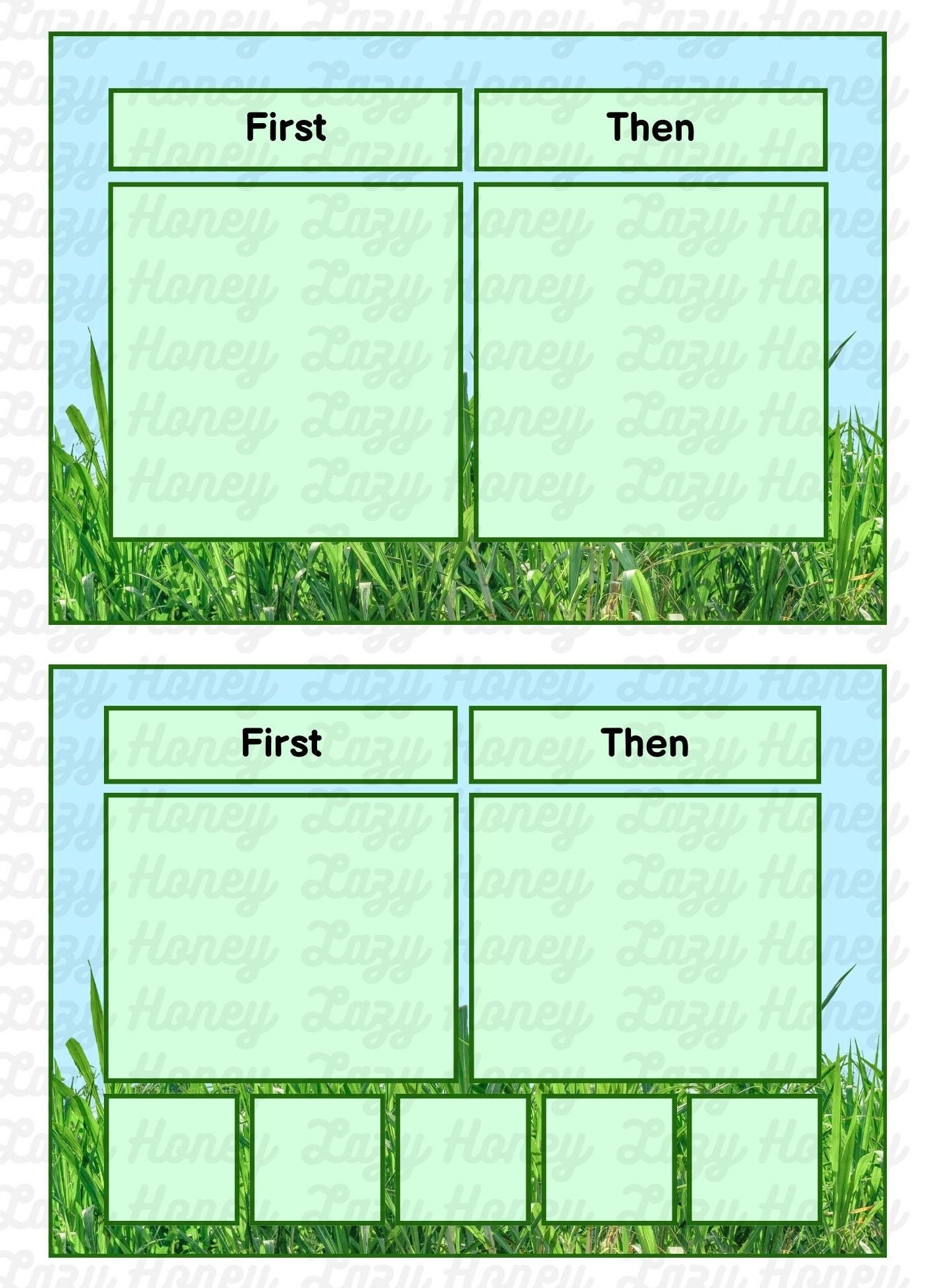 Bugs Bundle Token Charts First Then 84 PECS 24 Tokens Schedule Board ...
