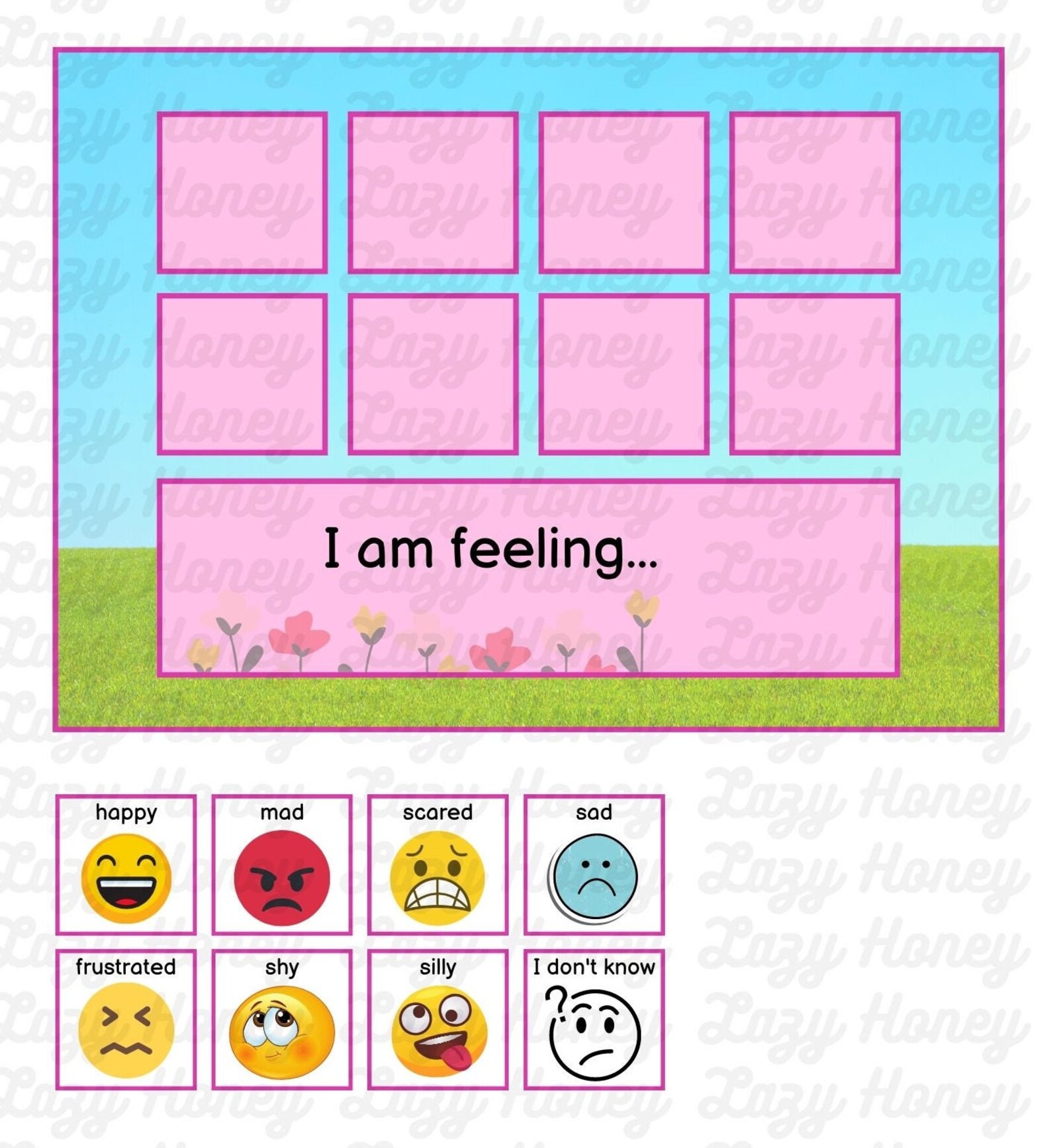 Flowers Bundle Token Charts First Then 84 PECS 24 Tokens Schedule Board ...