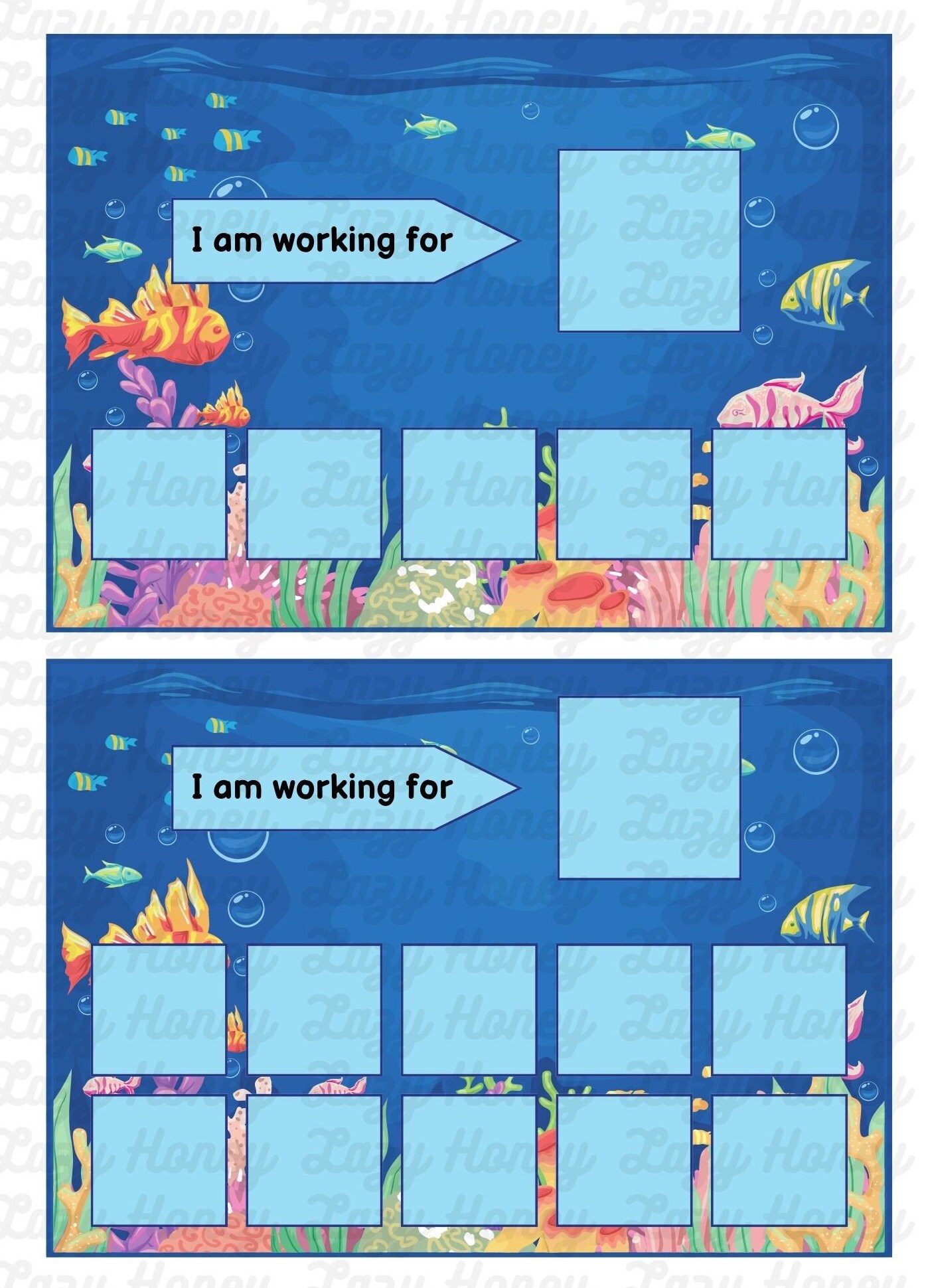 Ocean Bundle Token Charts First Then 84 PECS 24 - Etsy