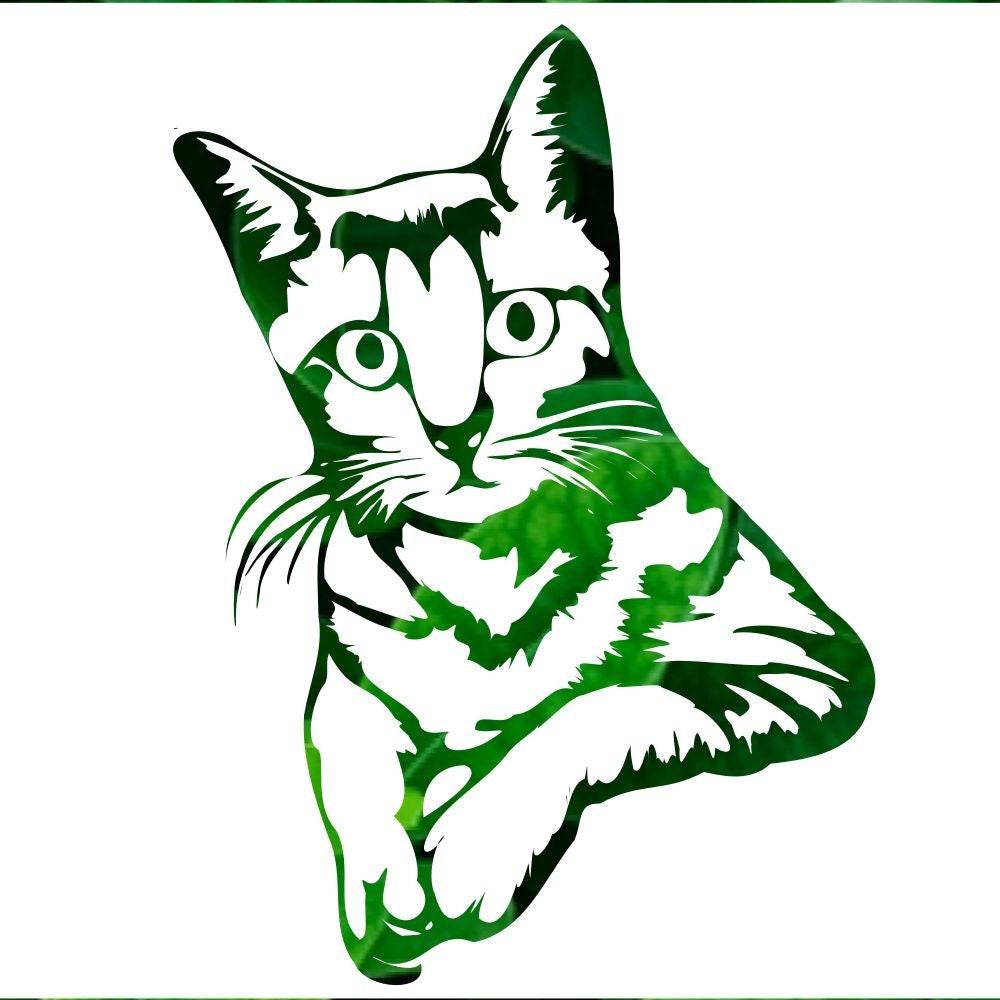 Cat Instant Digital Download, SVG, PNG, Cute Animals, Realistic Cat - Etsy