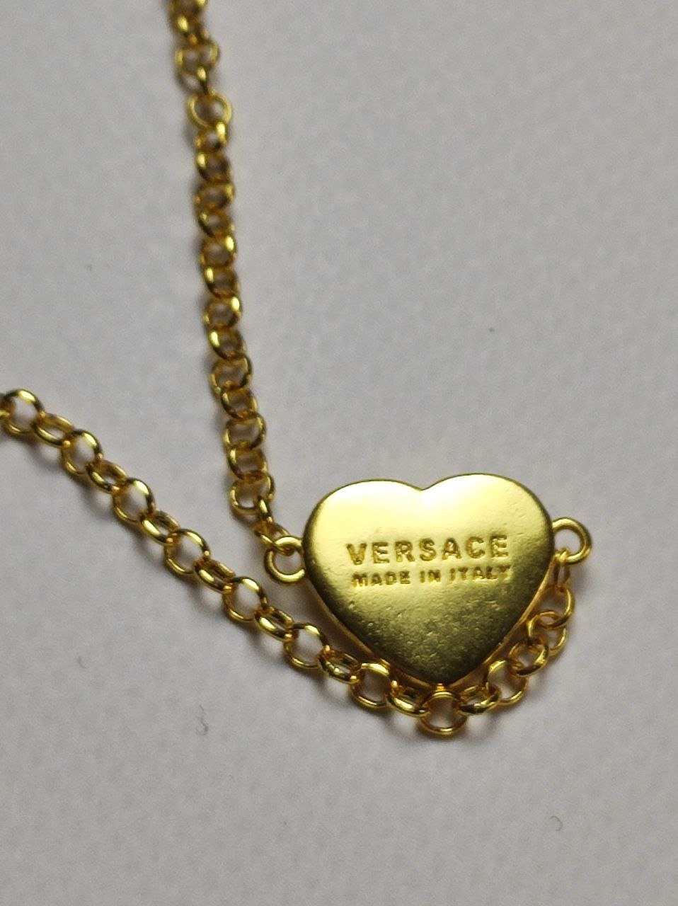 Vintage Versace Medusa Charm Bracelet - Etsy