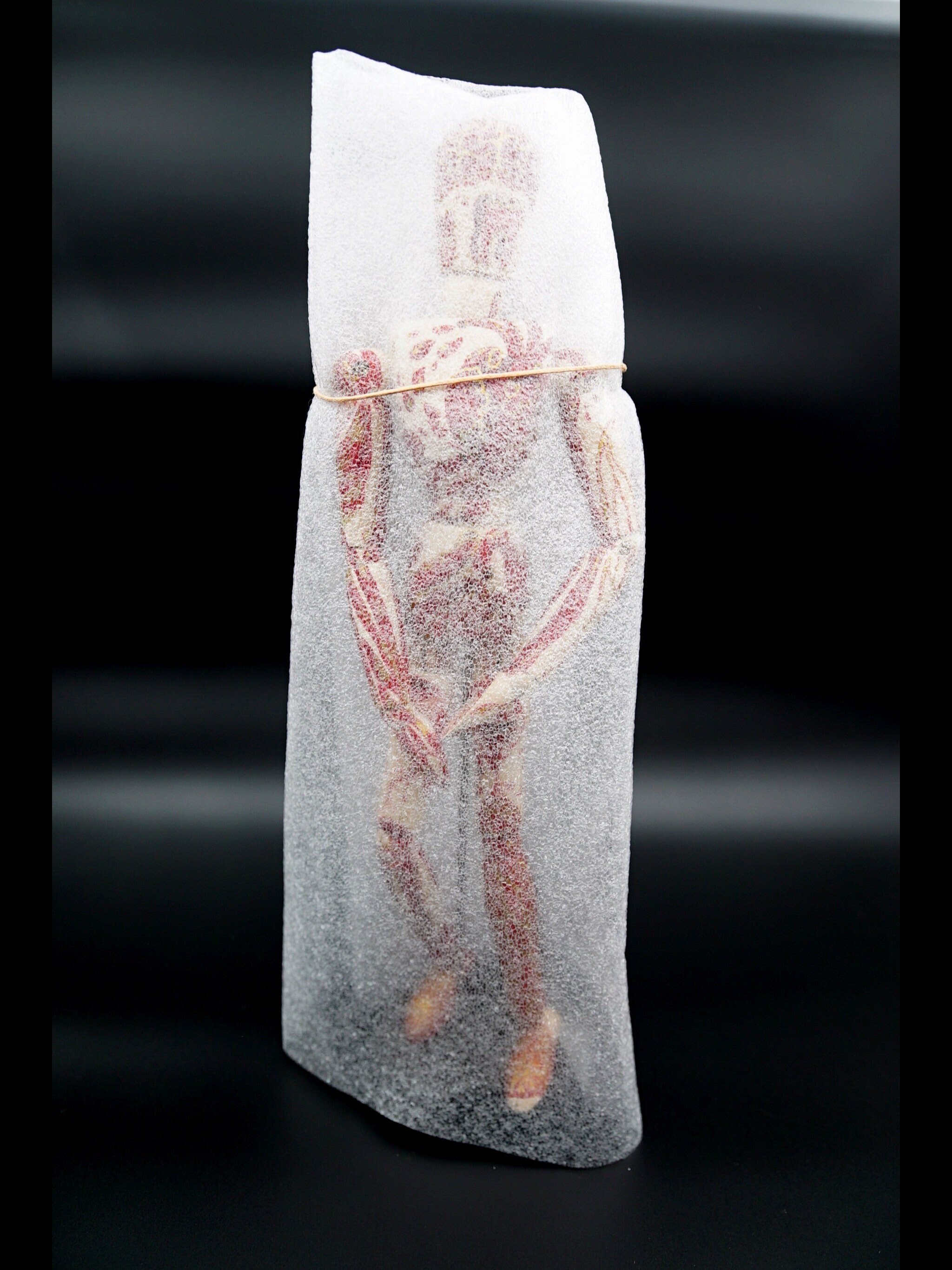 Illustrated Wooden Puppet anatomy Customize Unique Piece Hand Paint ...