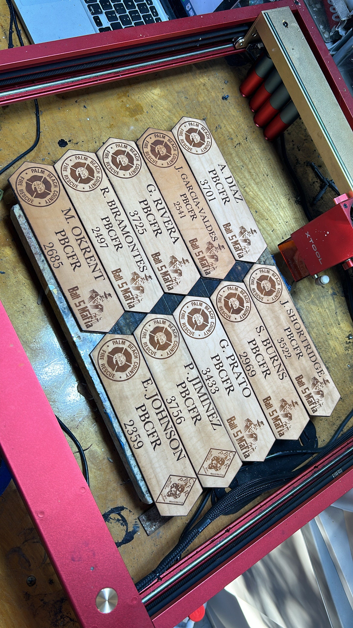 Custom REAL Leather Name Plates - Etsy
