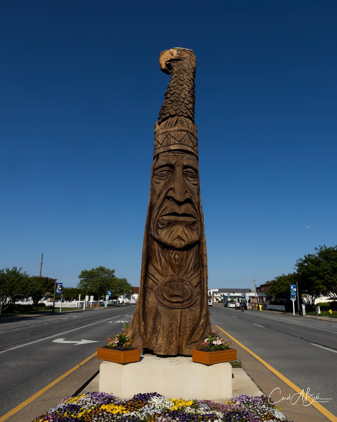 Bethany Beach Totem Pole Art Print: Delaware Coastal Decor - Etsy