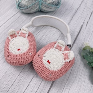 Rabbit Airpods Max Headphone Covers | Crochetairpods Max Case | AirPod ...
