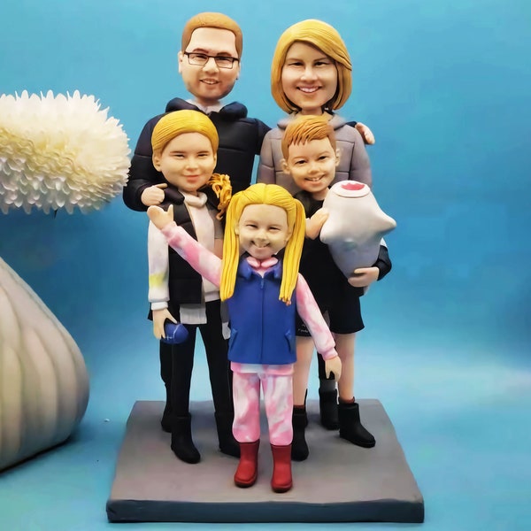 Family Figurines - Etsy