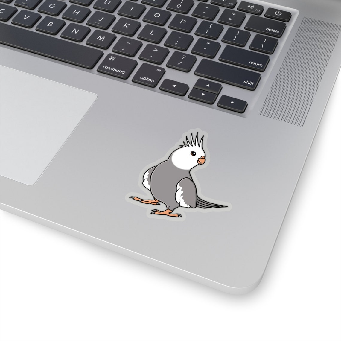 White-faced Cockatiel Sticker | Cute Cockatiel | Cute Birb Sticker ...