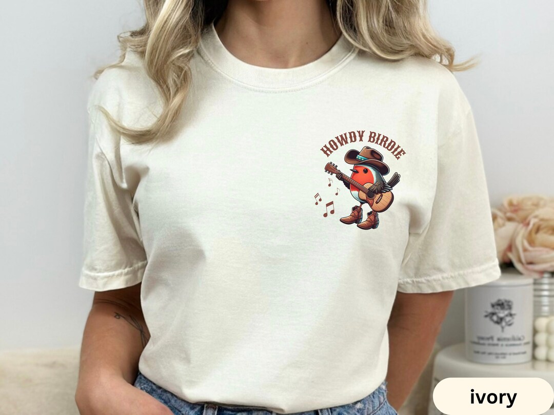 Howdy Birdie, Cowboy Bird, Yee Haw, Funny Bird, Red Robin, Red Robin ...