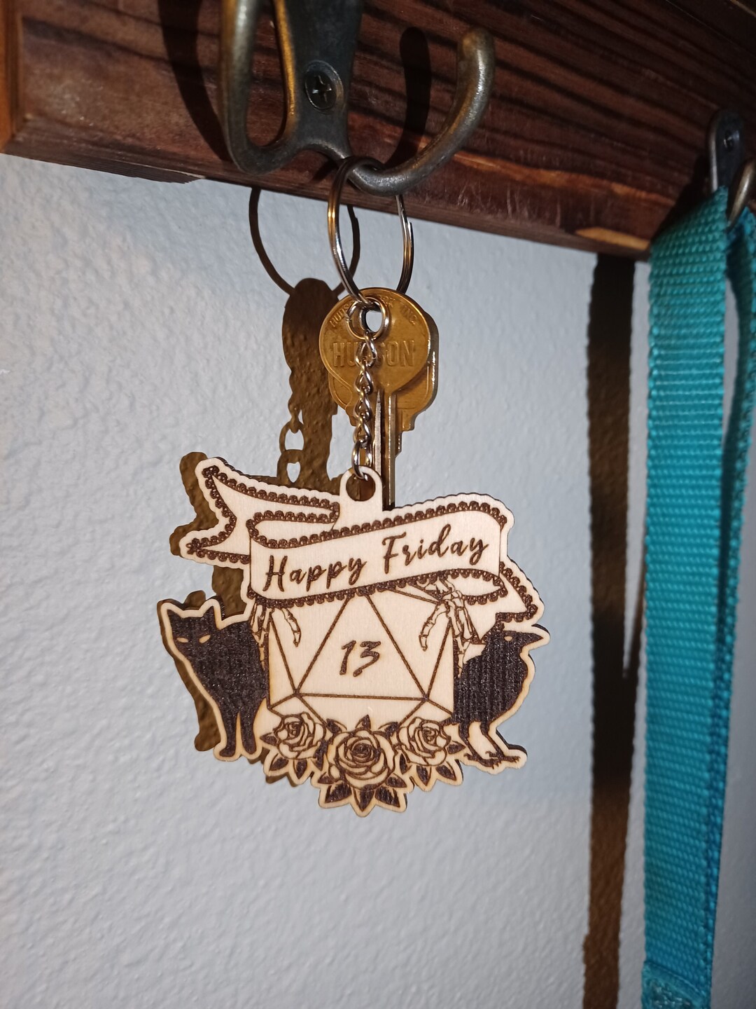 Friday the 13th - A Dungeons & Dragons Keychain - Etsy