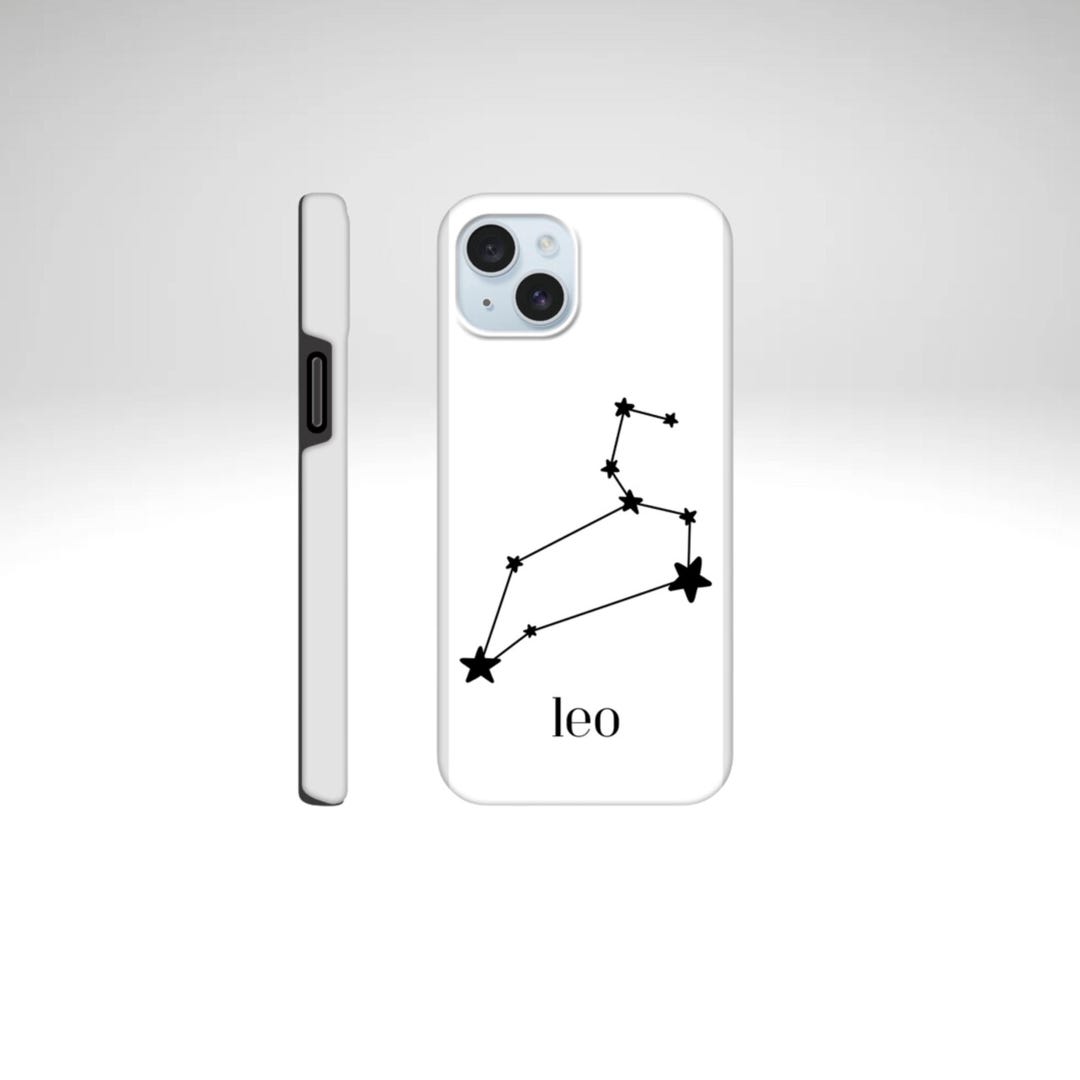 Leo Constellation Phone Case - Leo Star Sign Phone Case - Zodiac Gift ...