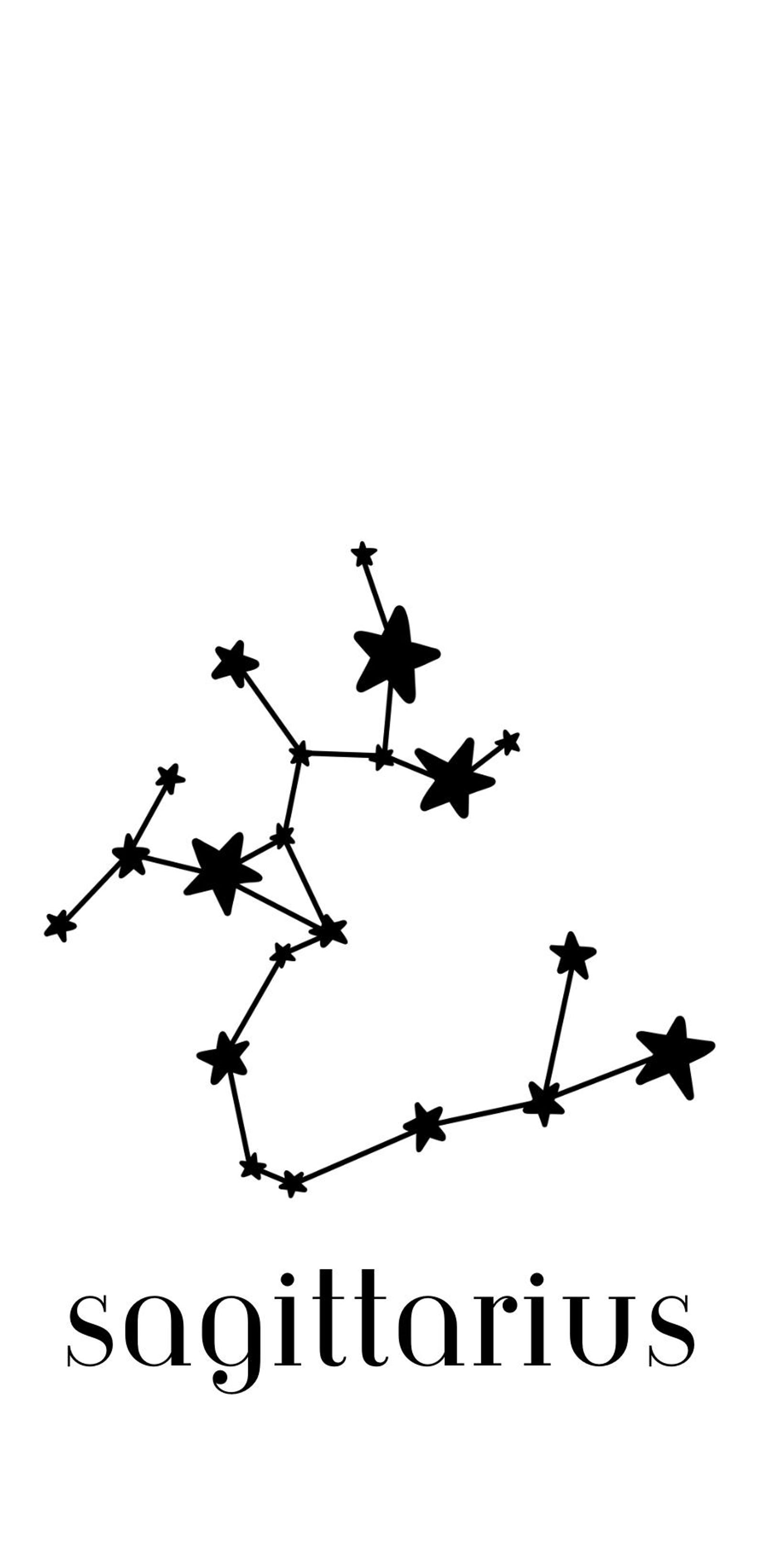 Sagittarius Constellation Phone Case - Sagittarius Star Sign Phone Case ...