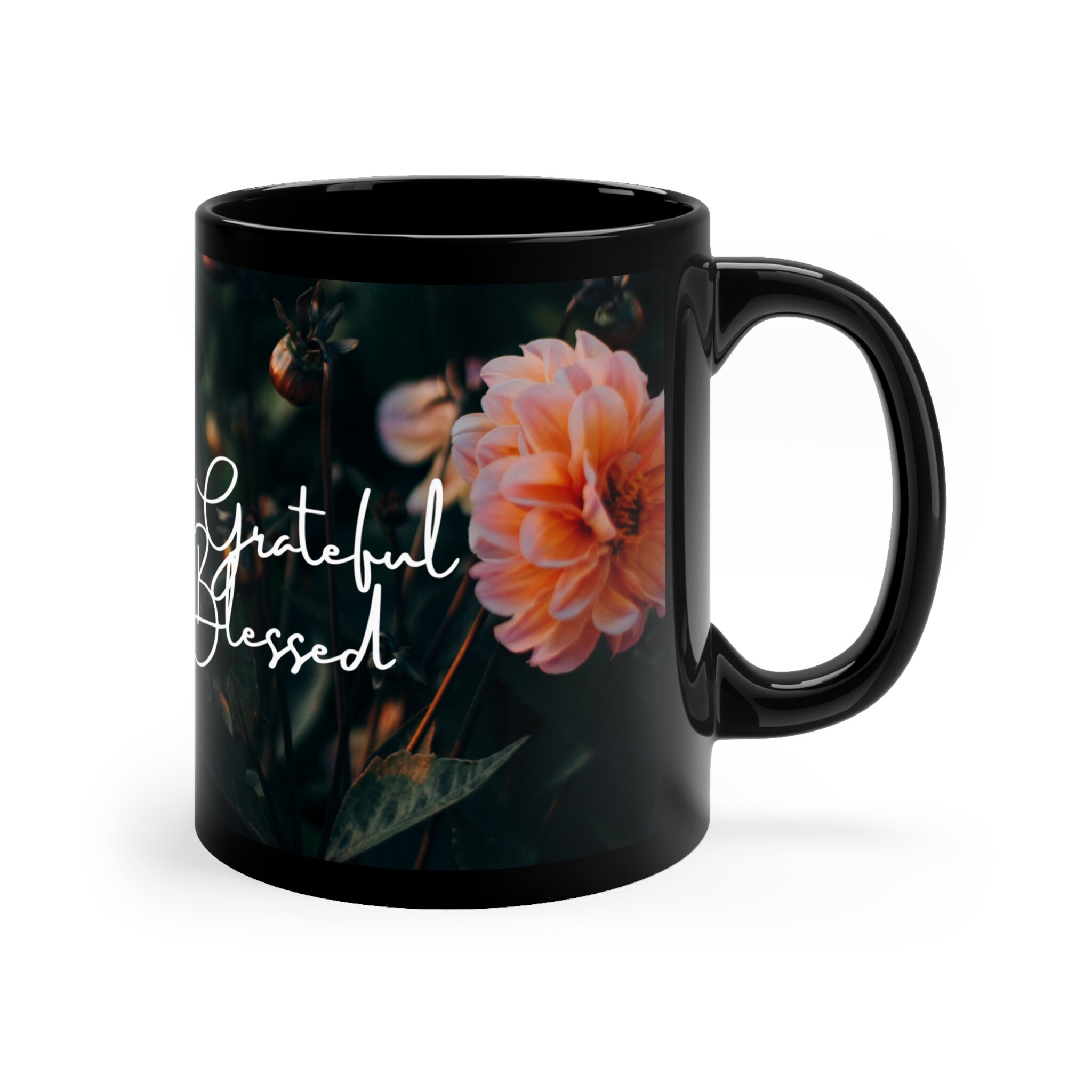 Coffee Cups Coffee Mugs Gratitude Motivational - Etsy