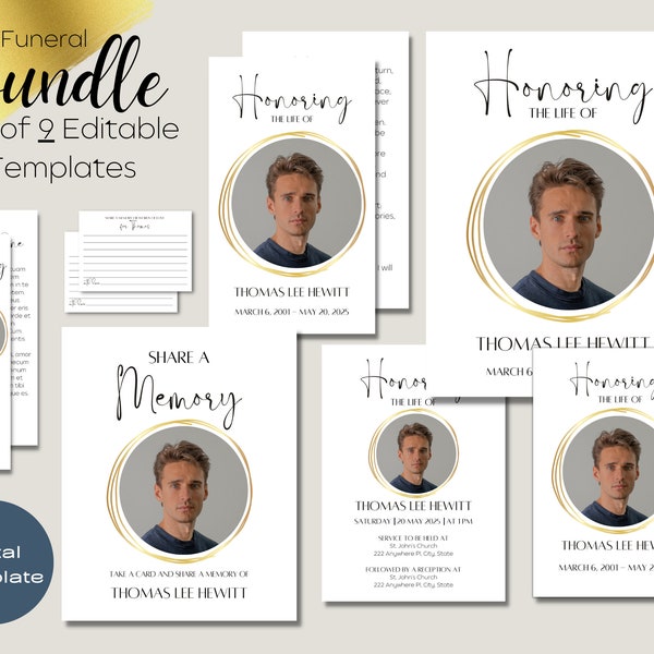 Funeral Memorial Ring - Etsy