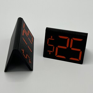 Custom Price Display 3D Printed - Etsy
