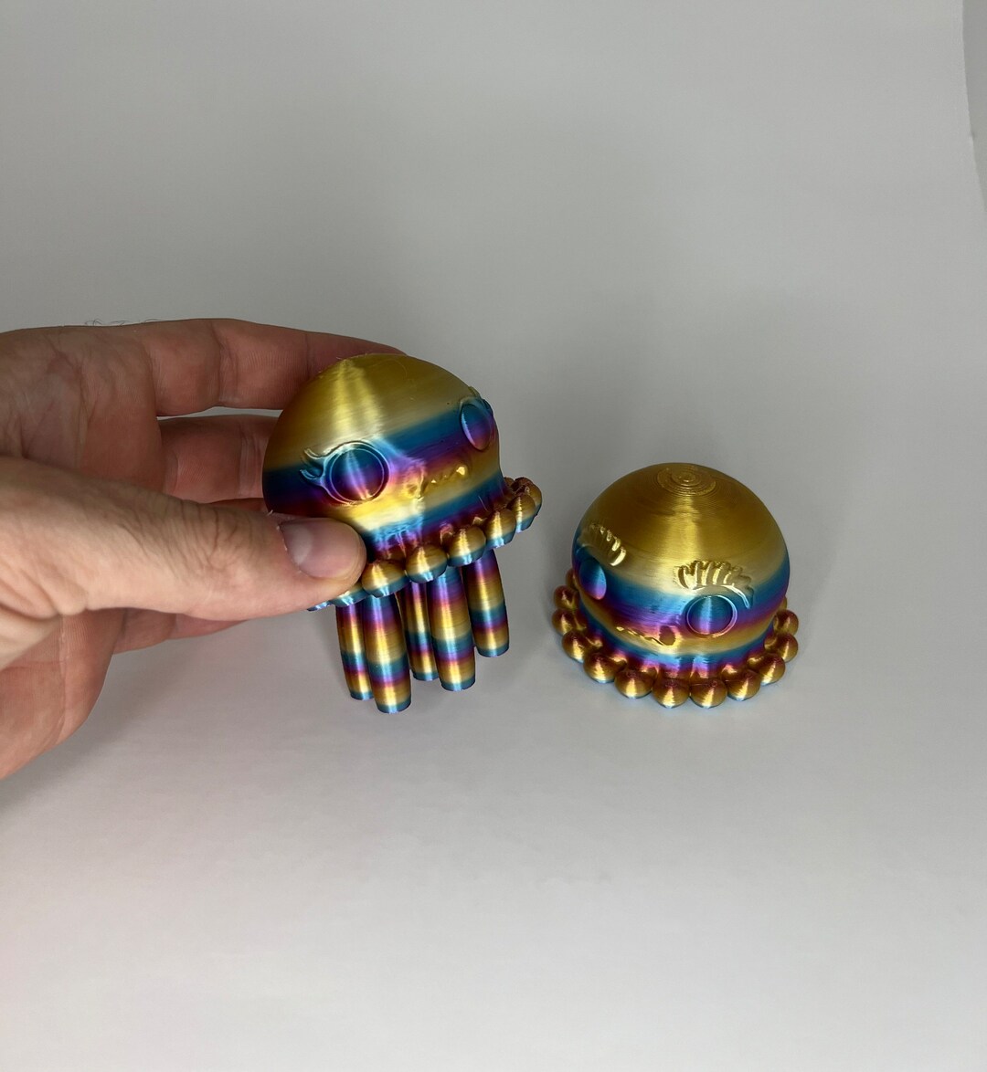 Cute Jellyfish Boy (articulated) - Etsy