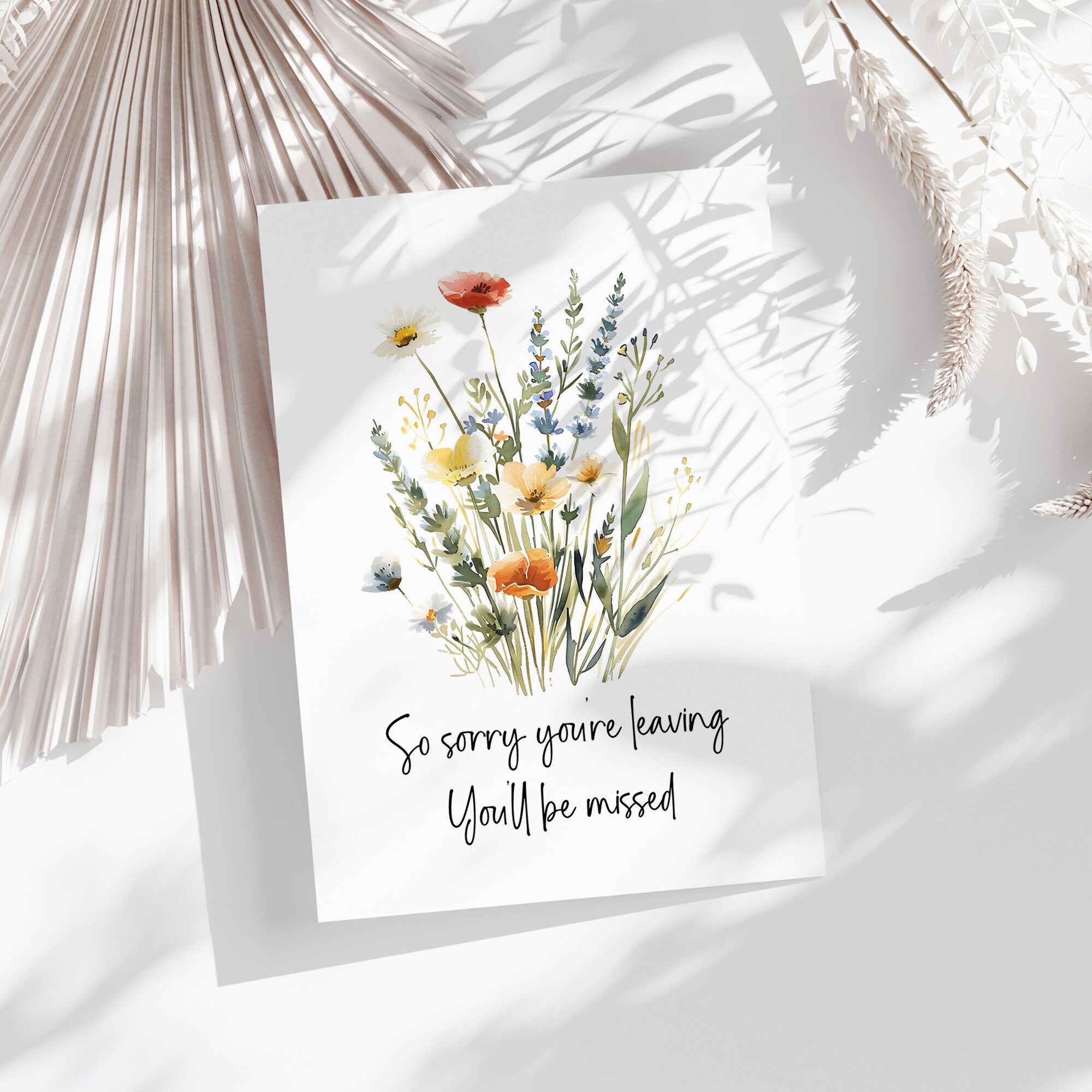 Printable Coworker Leaving Card, Boss Employee Work-bestie Farewell ...