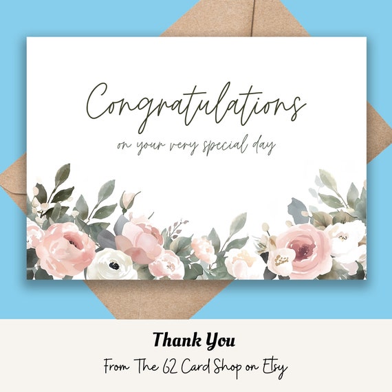 Wedding Congratulations Cards Printable 11 Free, Printable Wedding