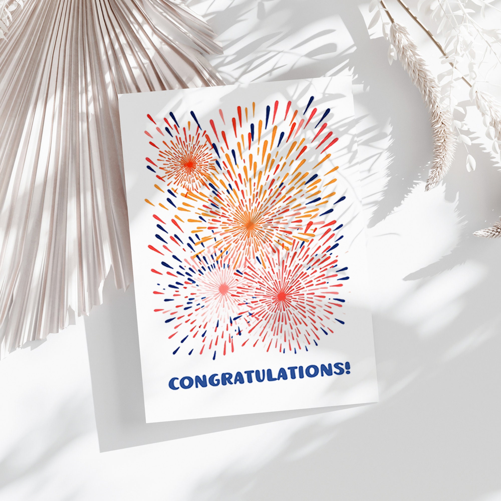 Printable Congratulations Card in Sizes 5x7 & A2 Proud of You Card to ...
