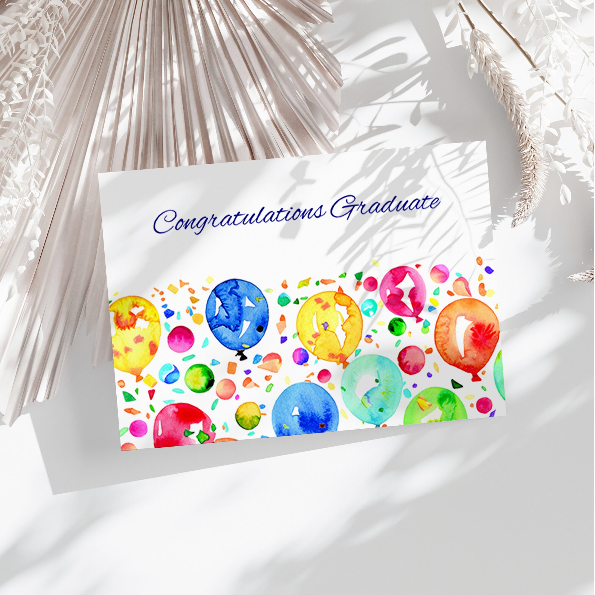 Printable Graduation Congratulations Card, Congrats to the High School ...