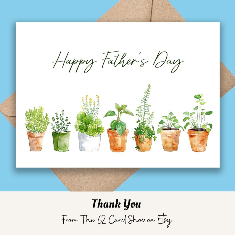 Printable Father's Day Card, Celebrate and Say Thank You to All the ...