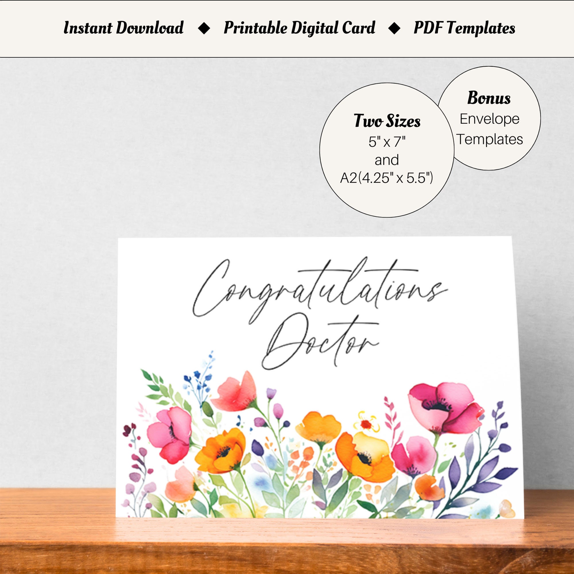 Medical School Graduation Card, Printable Class of 2024 Congratulations ...