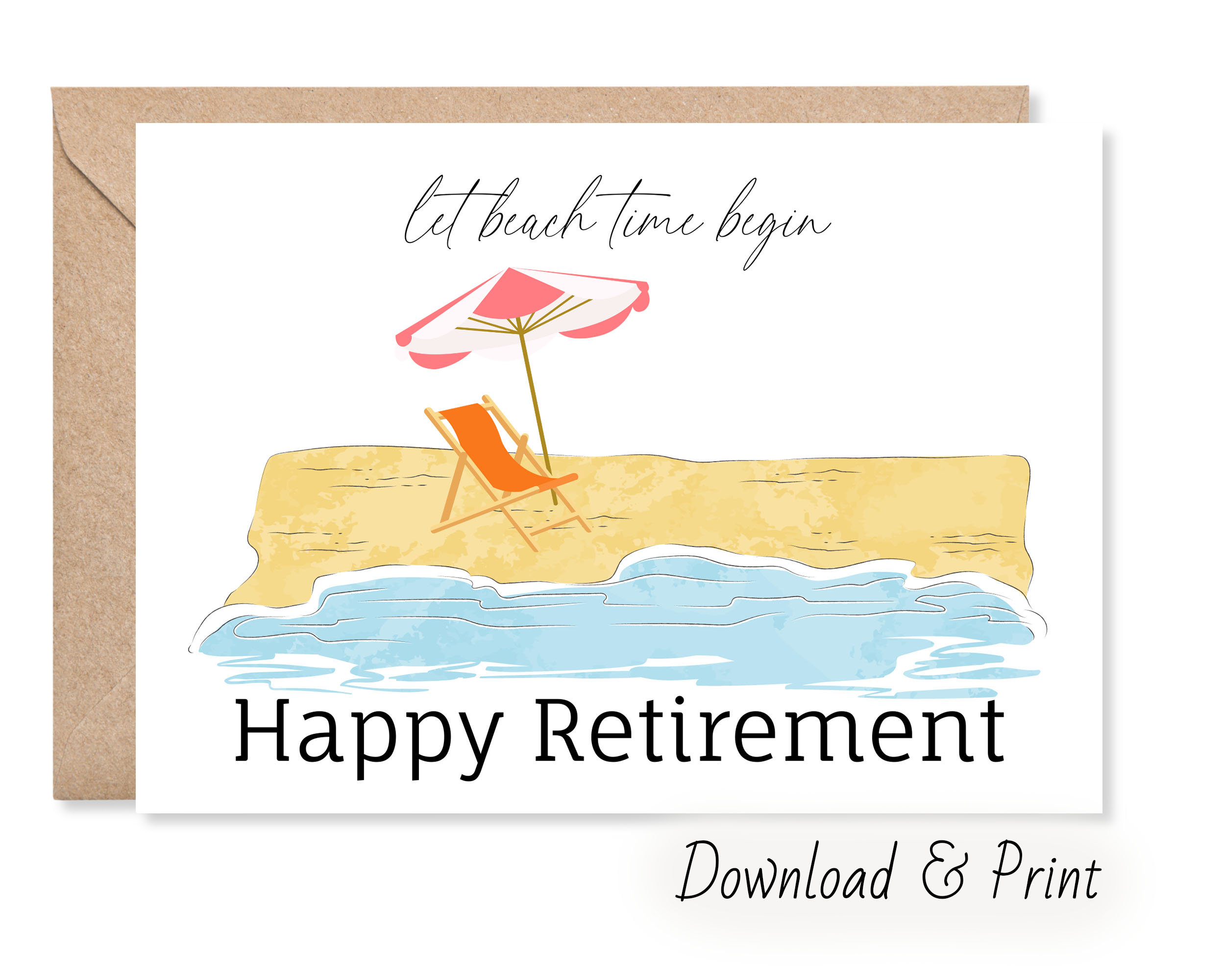 Happy Retirement Beach