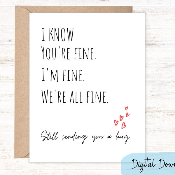 Just Because Card - Etsy