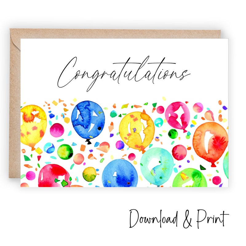 Grad Congratulation Card - Etsy