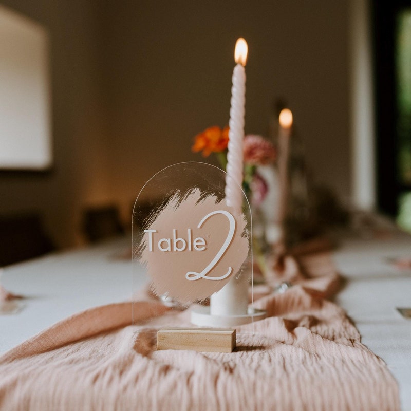 Table Markers - Etsy