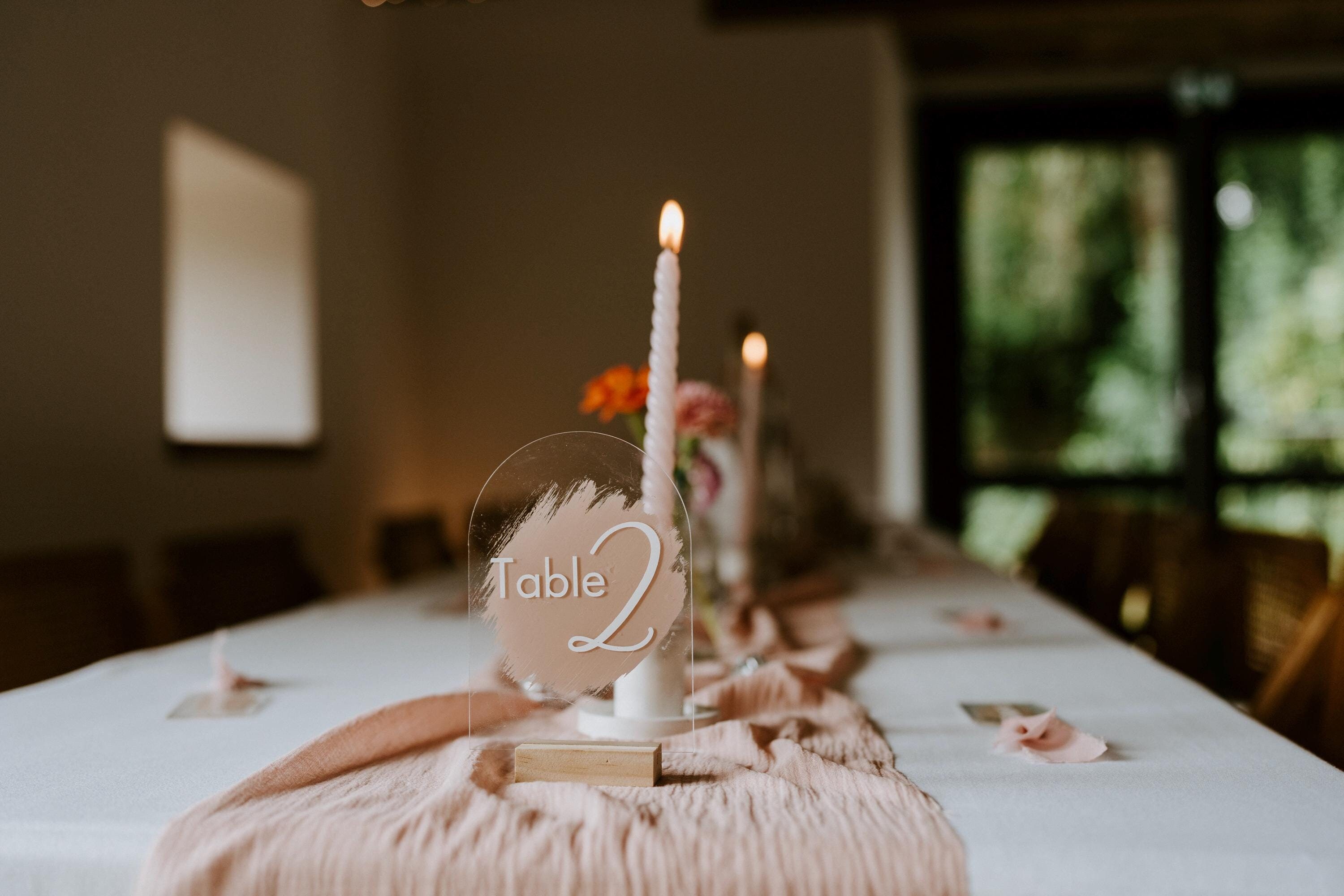 Marque table mariage - Etsy France