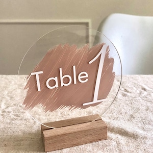 Marque table mariage - Etsy France