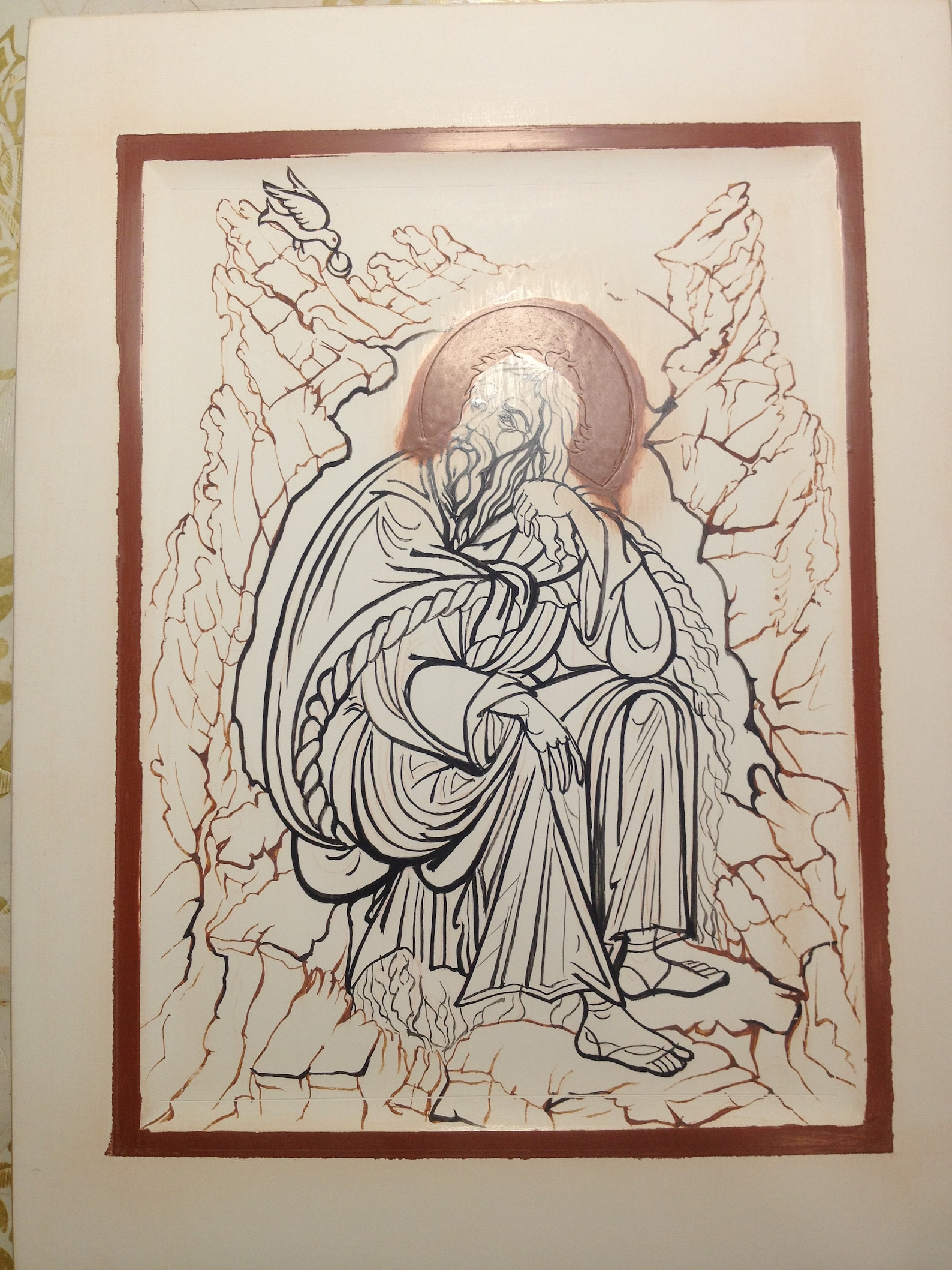 Orthodox Icon of Saint Elijah the Prophet, Hand Painted, Greek Icon ...